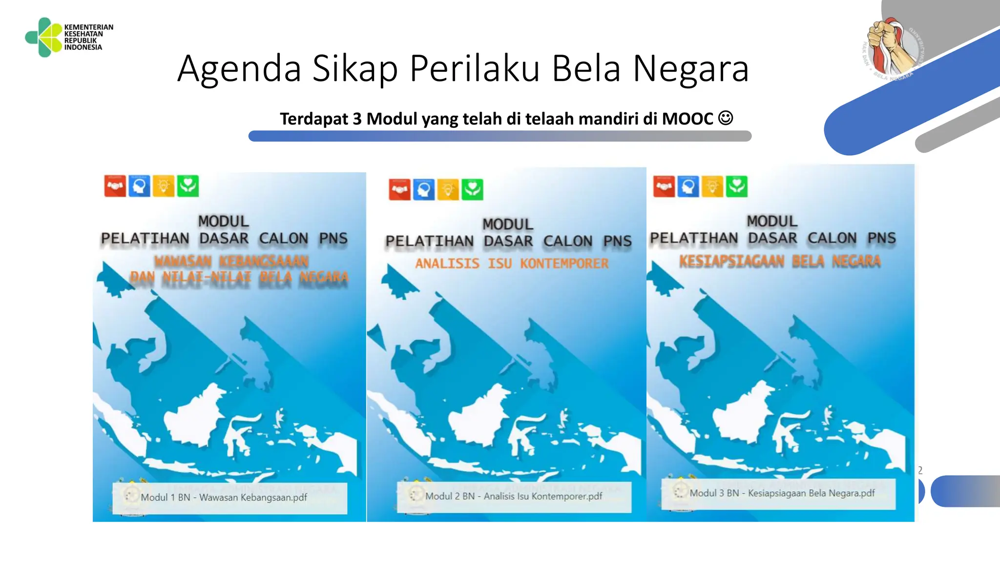 AGENDA 1 kegiatan dalam acara penjelasan bela negara | PPTX