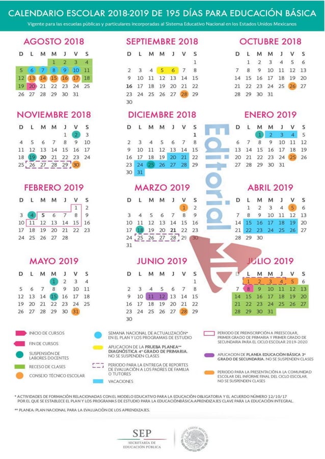 Agenda 2018 - 2019 | PDF