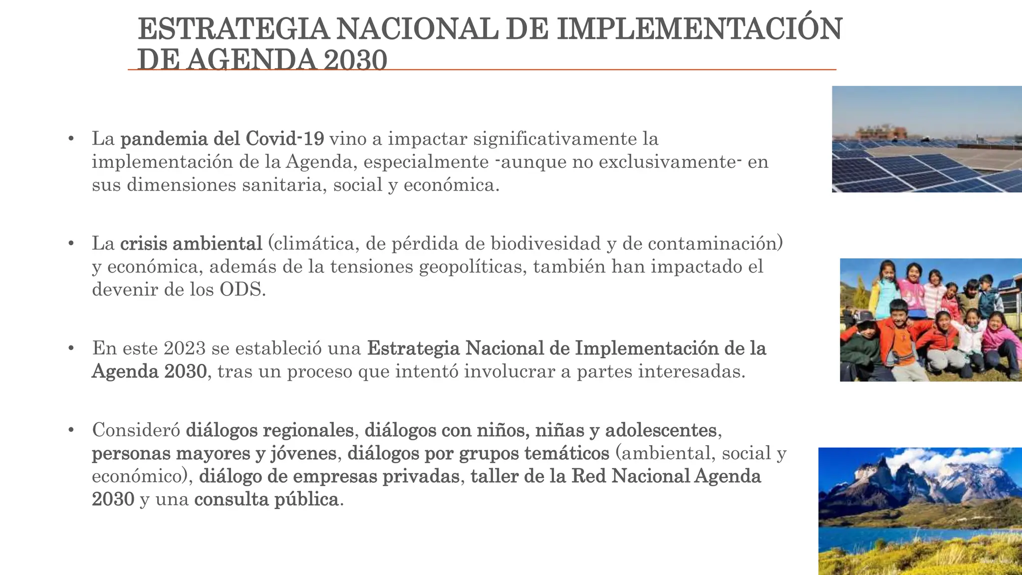 Agenda 2030, Objetivos de Desarrollo Sostenible (ODS) y organizaciones ...