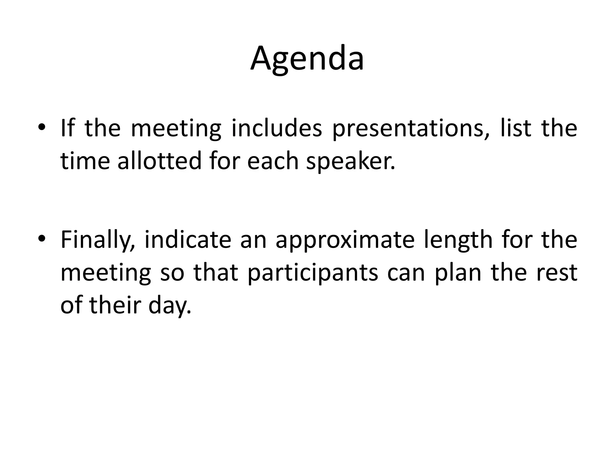 Agenda and meeting minutes | PPTX