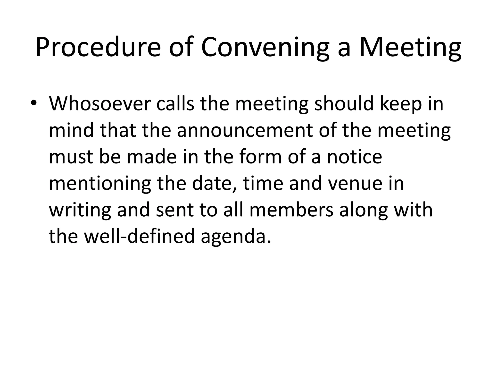 Agenda and minutes of meeting | PPTX