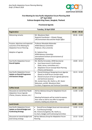 Agenda apan2018 forum_planning_10april | PDF