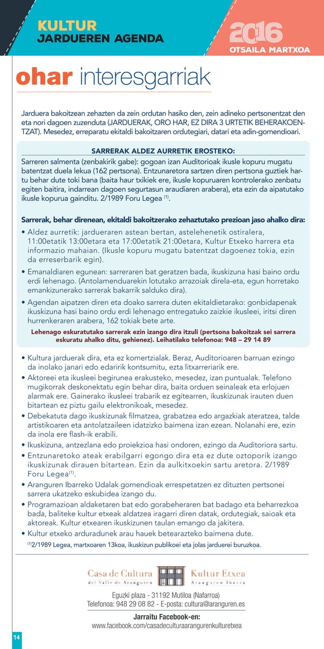 Agenda cultura febrero euskera web-1 | PDF