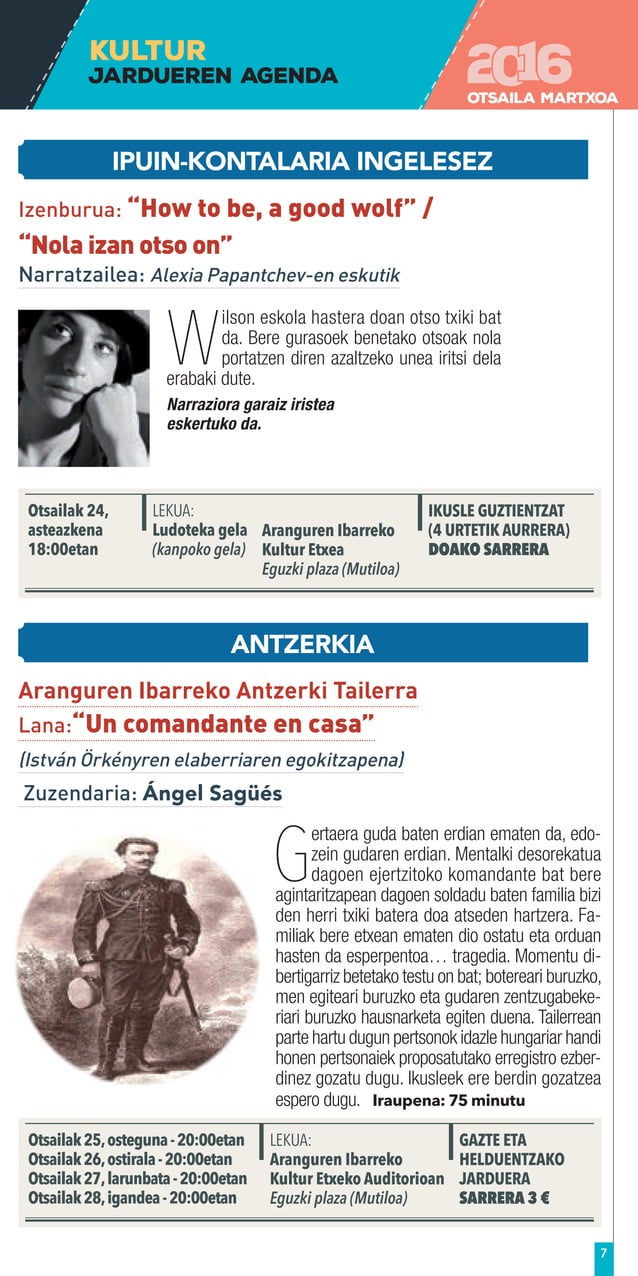 Agenda cultura febrero euskera web-1 | PDF