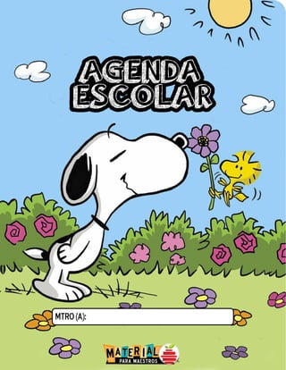 Agenda de snoopy 2020 2021 digital | PDF