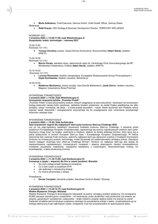 Agenda eec 3_wrzesnia | PDF