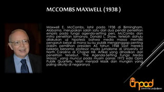 Agenda Setting Theory | PPTX