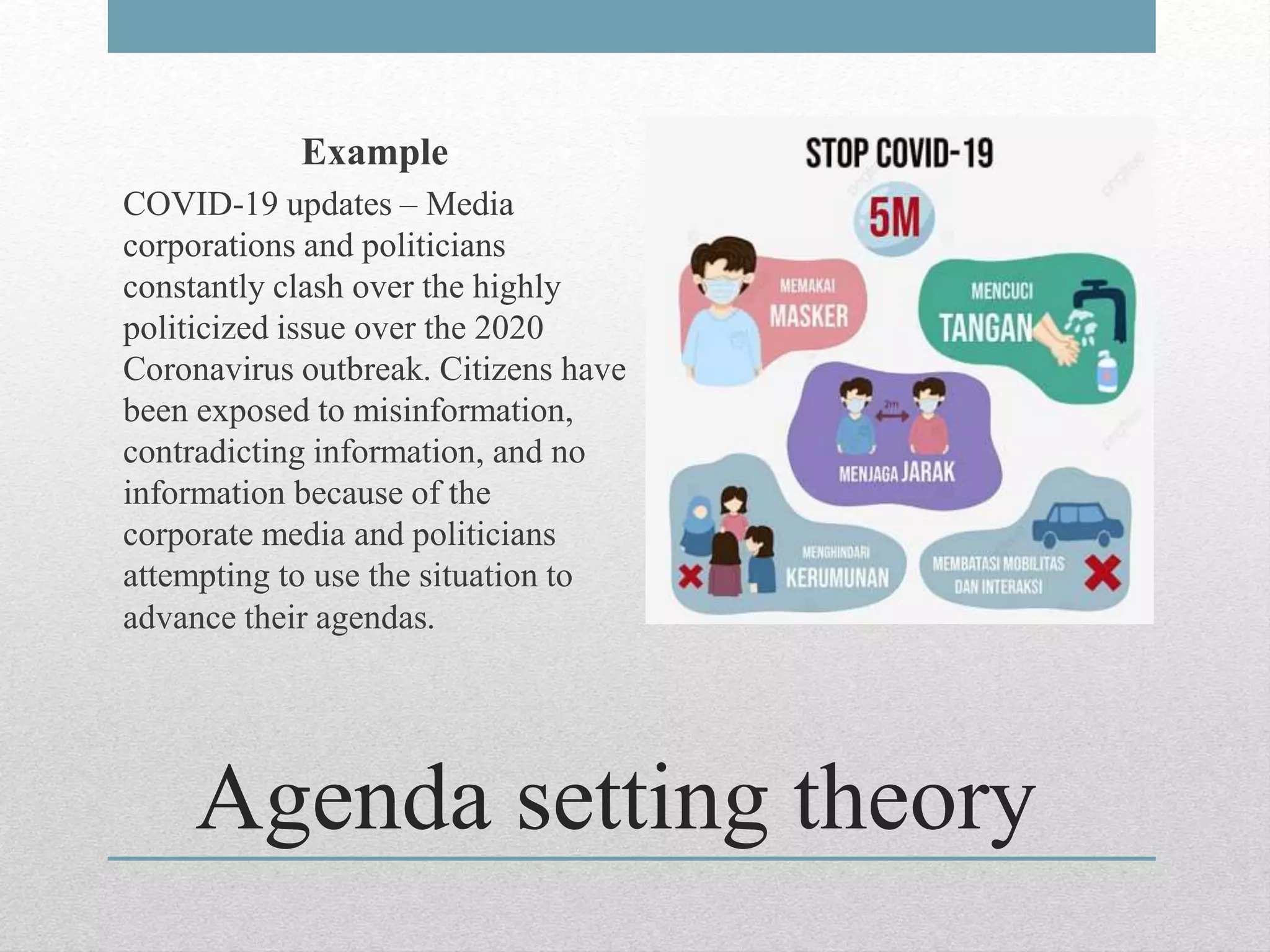 Agenda Setting Theory. | PPTX