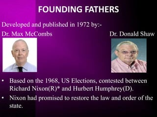 Agenda setting theory in communication.. | PPTX