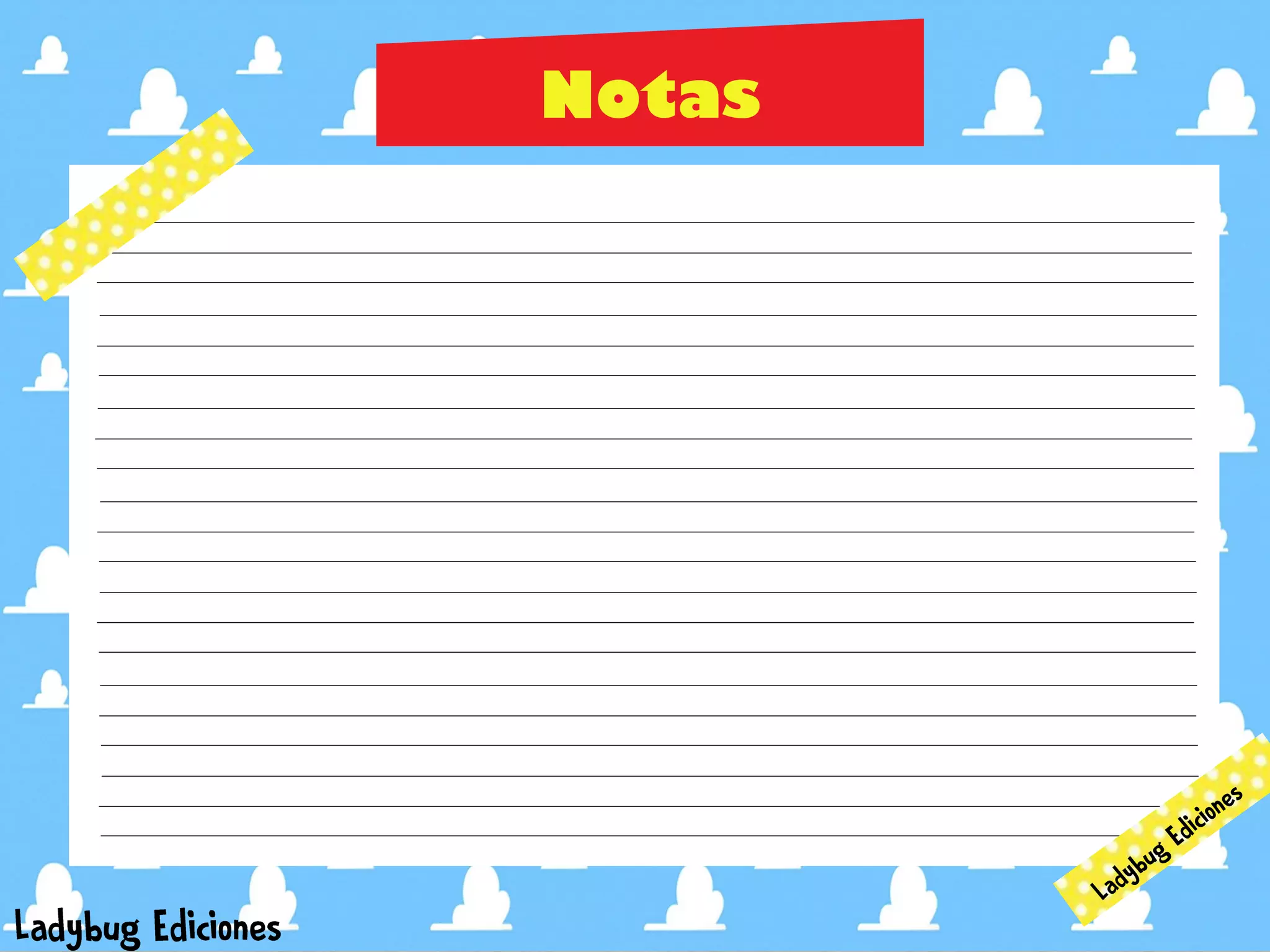 Agenda Toy Story GRATIS Ladybug Ediciones .pdf