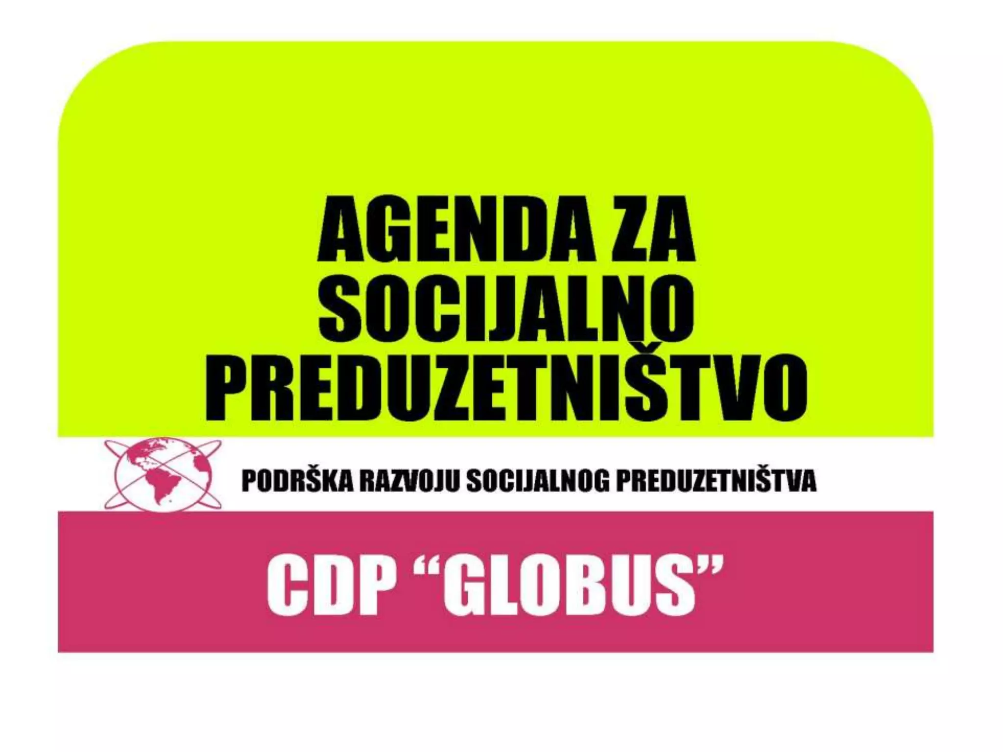 Agenda za socijalno preduzetnistvo | PPTX