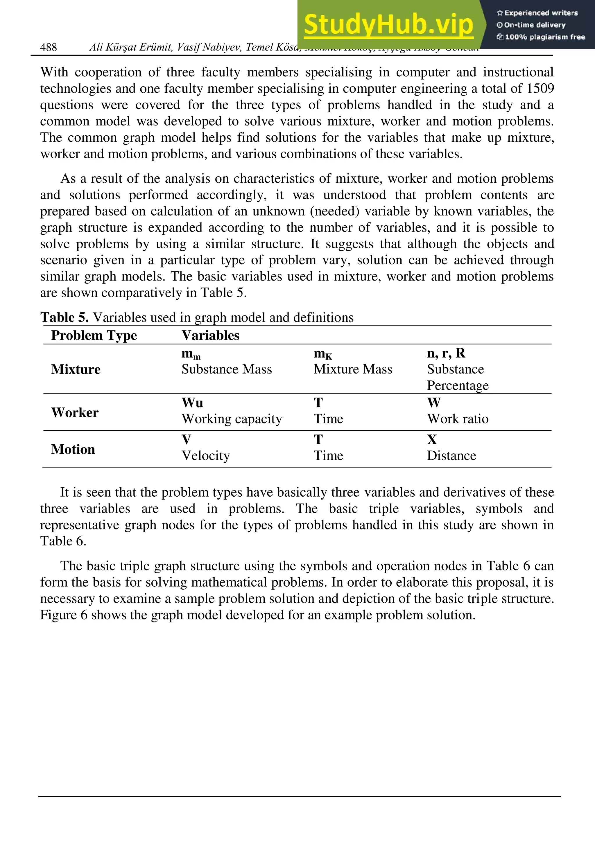A General Analytical Model For Problem Solving Teaching BoS | PDF ...