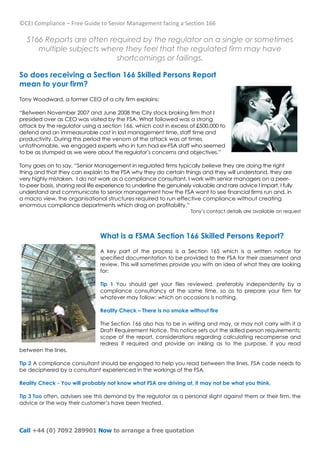 A general guide to s166 reports | PDF