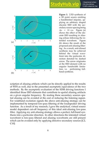 A Generalized Wave Field Synthesis Theory (Ph.D. Thesis Booklet) | PDF