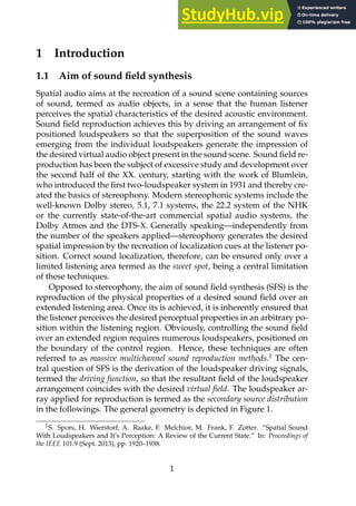 A Generalized Wave Field Synthesis Theory (Ph.D. Thesis Booklet) | PDF