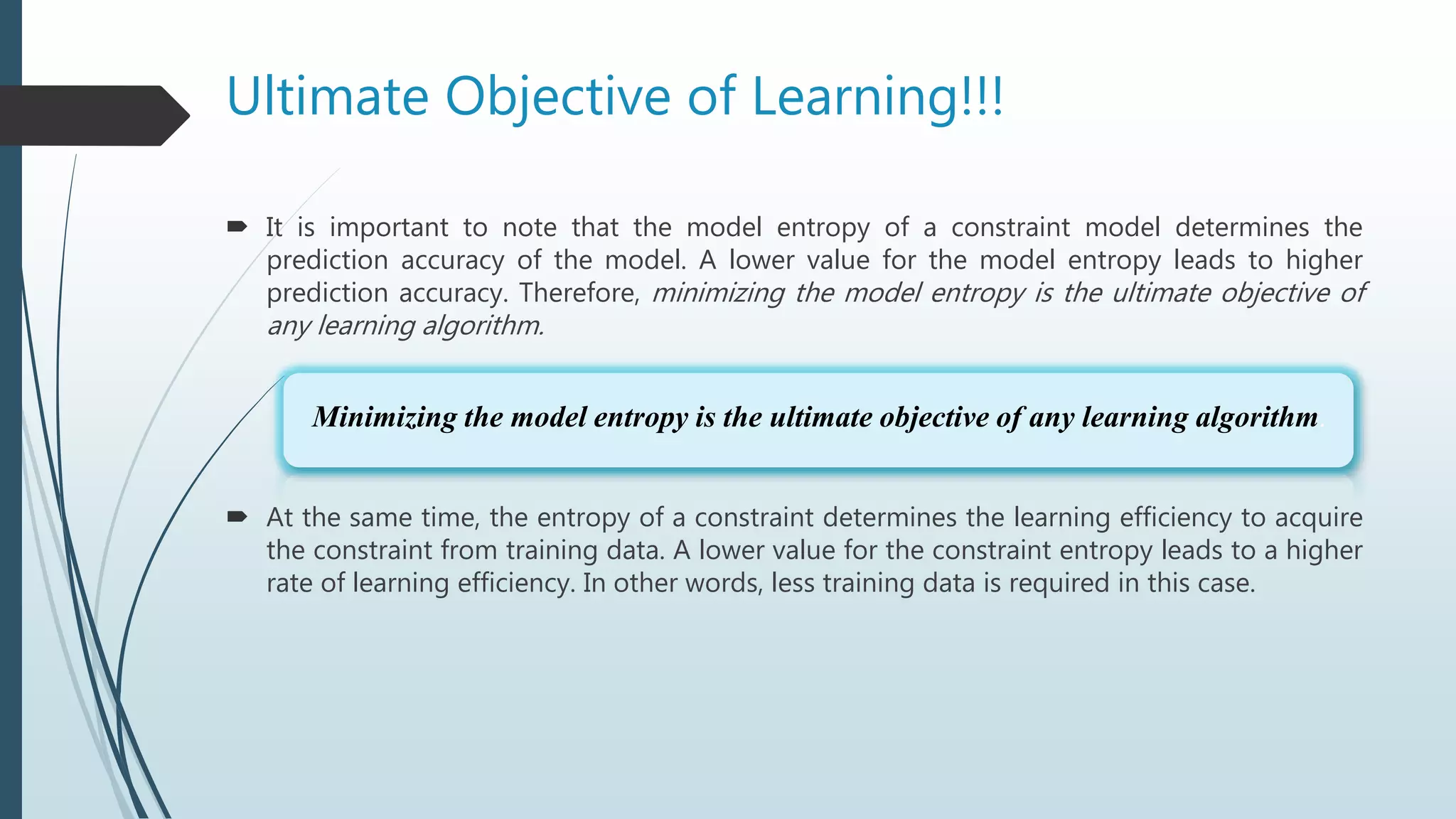 A General Principle of Learning and its Application for Reconciling ...