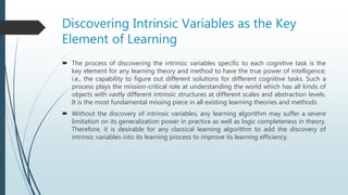 A General Principle of Learning and its Application for Reconciling ...