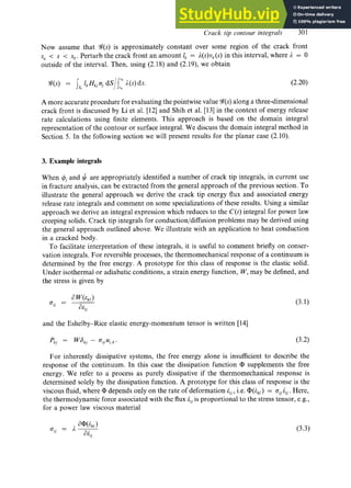 A General Treatment Of Crack Tip Contour Integrals | PDF