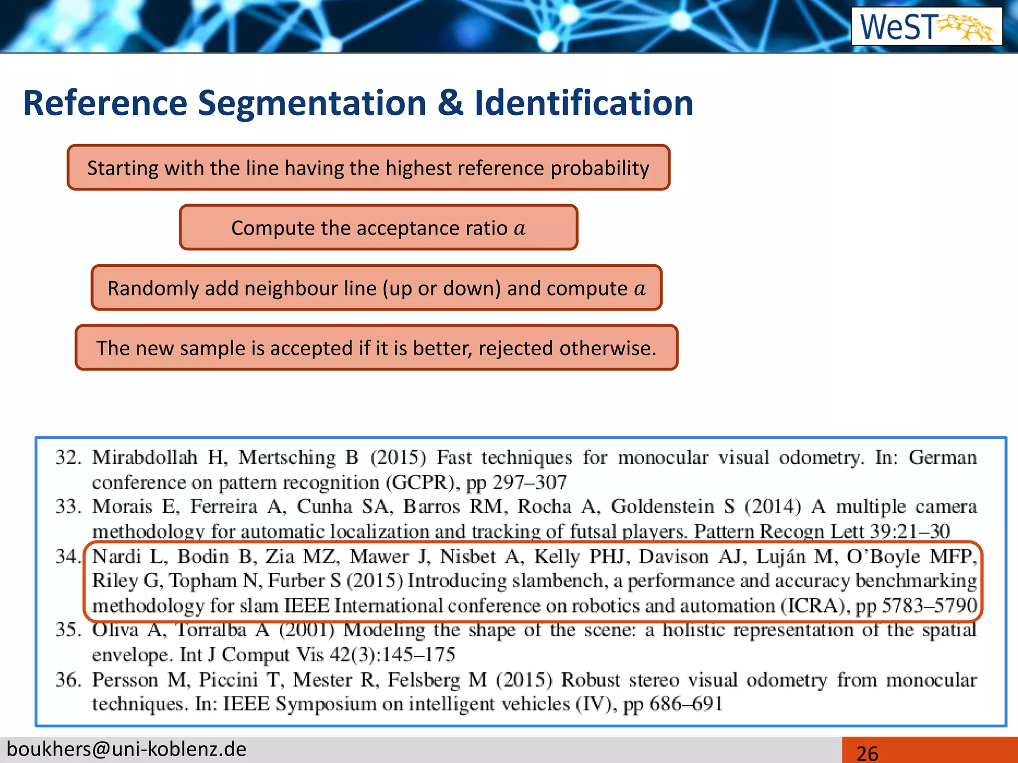 A Generic Approach for Reference Extraction from PDF Documents | PPT