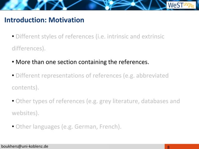 A Generic Approach for Reference Extraction from PDF Documents | PDF