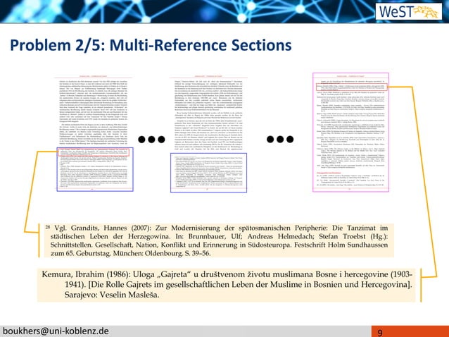 A Generic Approach for Reference Extraction from PDF Documents | PPT