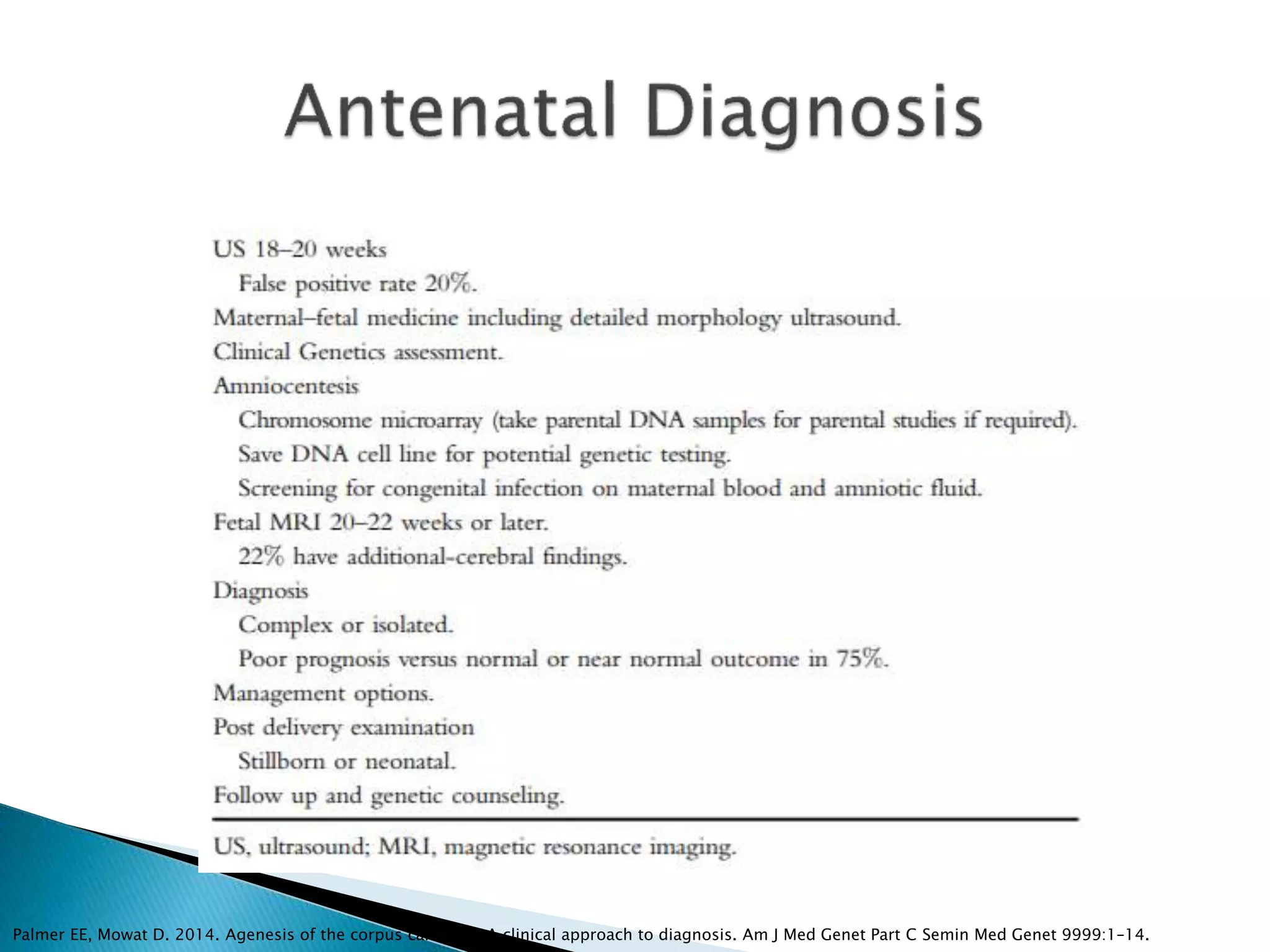 Agenesis Corpus Callosum | PPT