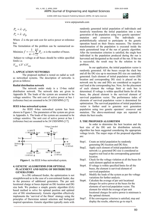 A Genetic Algorithm Based Approach For Optimal All Pdf