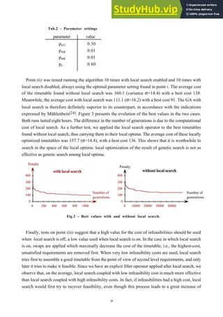 A Genetic Algorithm To Solve The Timetable Problem | PDF