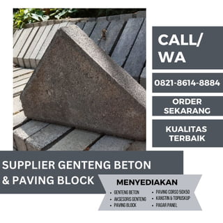Agen Paving Tiga Dimensi | PDF