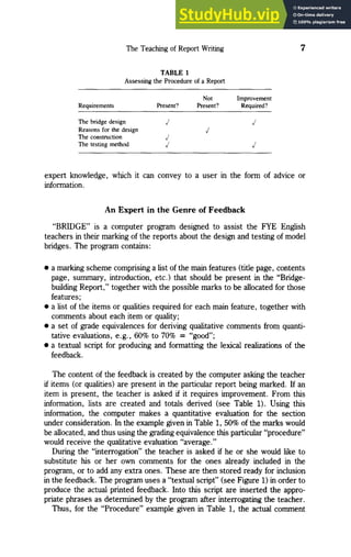 A Genre-Based Approach To The Teaching Of Report-Writing | PDF