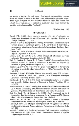 A Genre-Based Approach To The Teaching Of Report-Writing | PDF