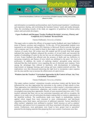 A Genre-Based Investigation Of Discussion Sections Of English And Persian Dentistry Research ...
