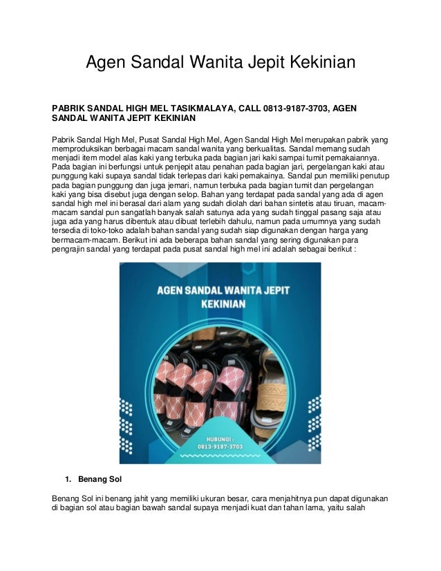 Agen Sandal Wanita Jepit Kekinian.pdf