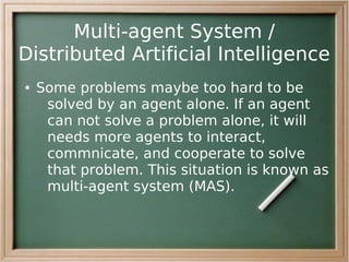 Agent-based System - Introduction | PDF