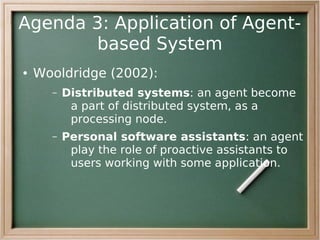 Agent-based System - Introduction | PDF