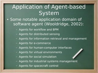 Agent-based System - Introduction | PDF