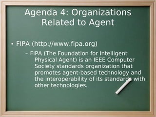 Agent-based System - Introduction | PDF