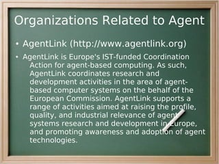 Agent-based System - Introduction | PDF