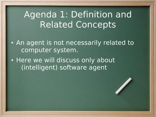 Agent-based System - Introduction | PDF