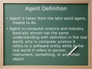 Agent-based System - Introduction | PDF