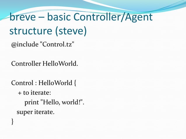 Agent based modeling-presentation | PDF