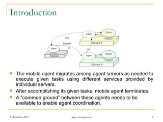 Agent Management 652 | PPT | Data Storage and Warehousing | Computing