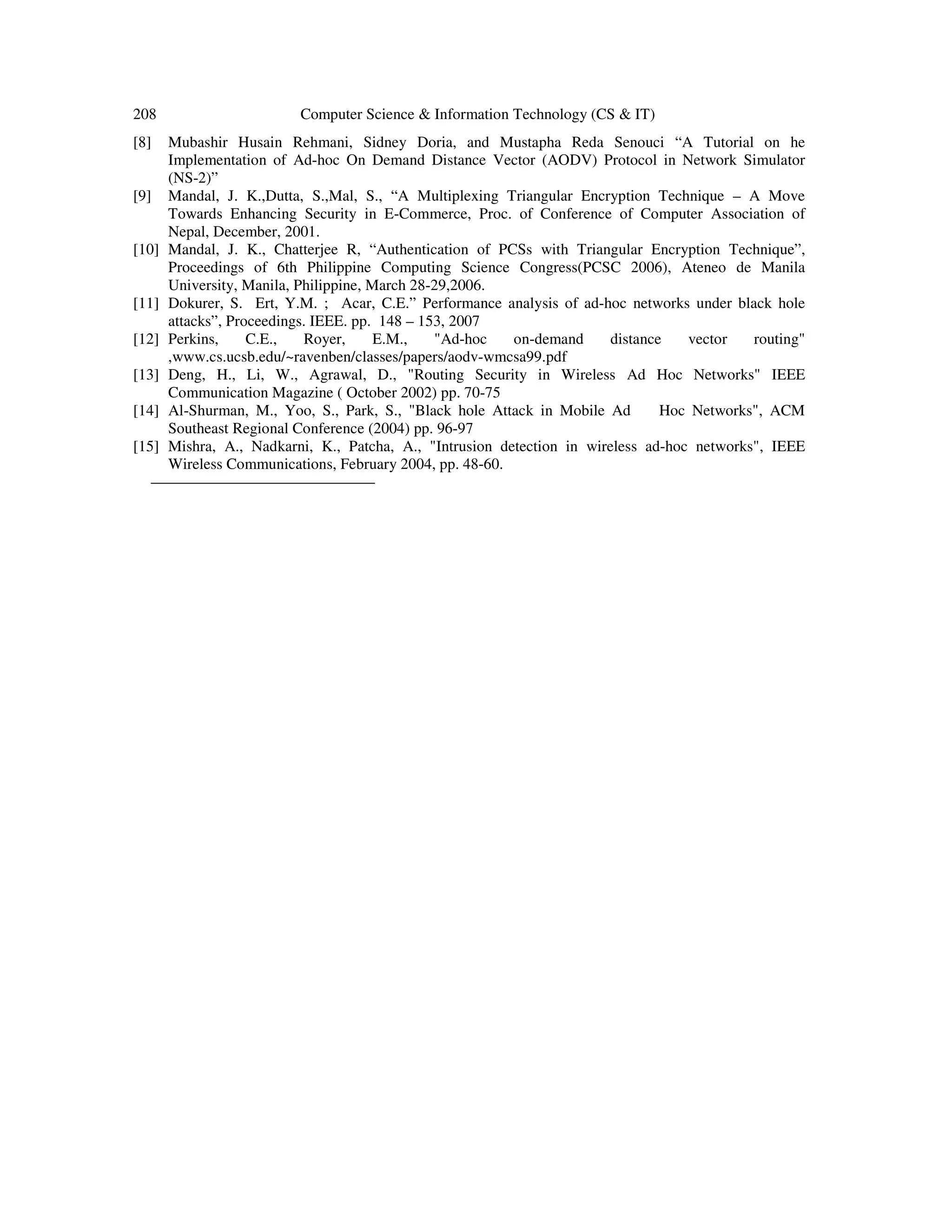 Agent based intrusion detection system in manet | PDF