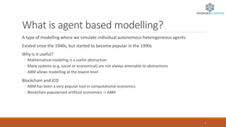 Agent based modelling | PPTX