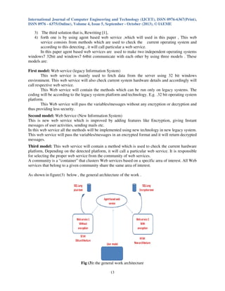 Agent based web service communicating different is’s and platforms | PDF