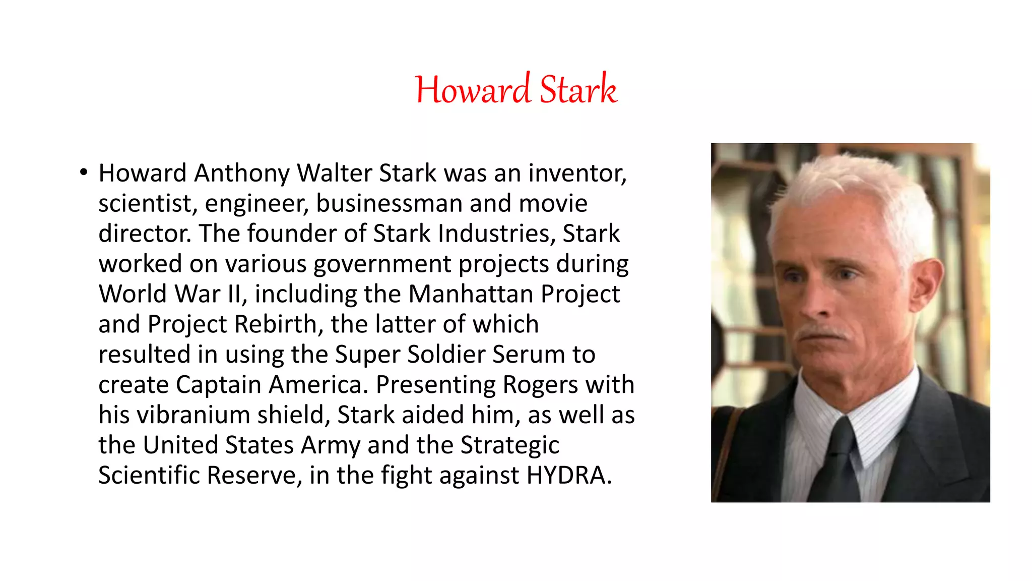 Agent carter | PPT | Free Download