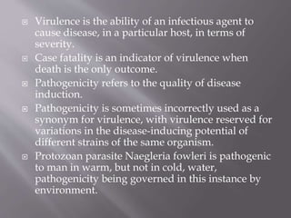 Agent determinants for a disease | PPTX