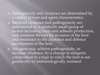 Agent determinants for a disease | PPTX