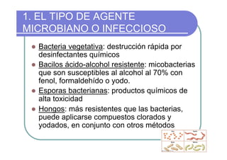 tema de Agentes control de microorganismos | PDF