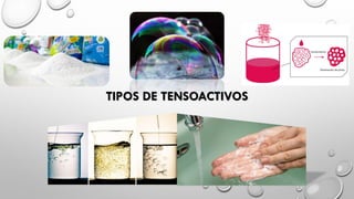 Agentes tensoactivos, que son? y por que es importante | PDF
